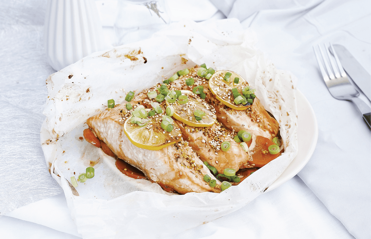Baked Lemon Pepper Fish Parcels – Glucology Store