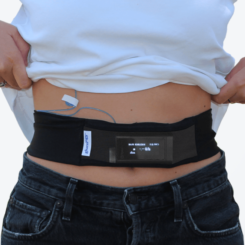 Pump Monitor Belt | Beige or Black | Diabetes Accessories Online shop ...