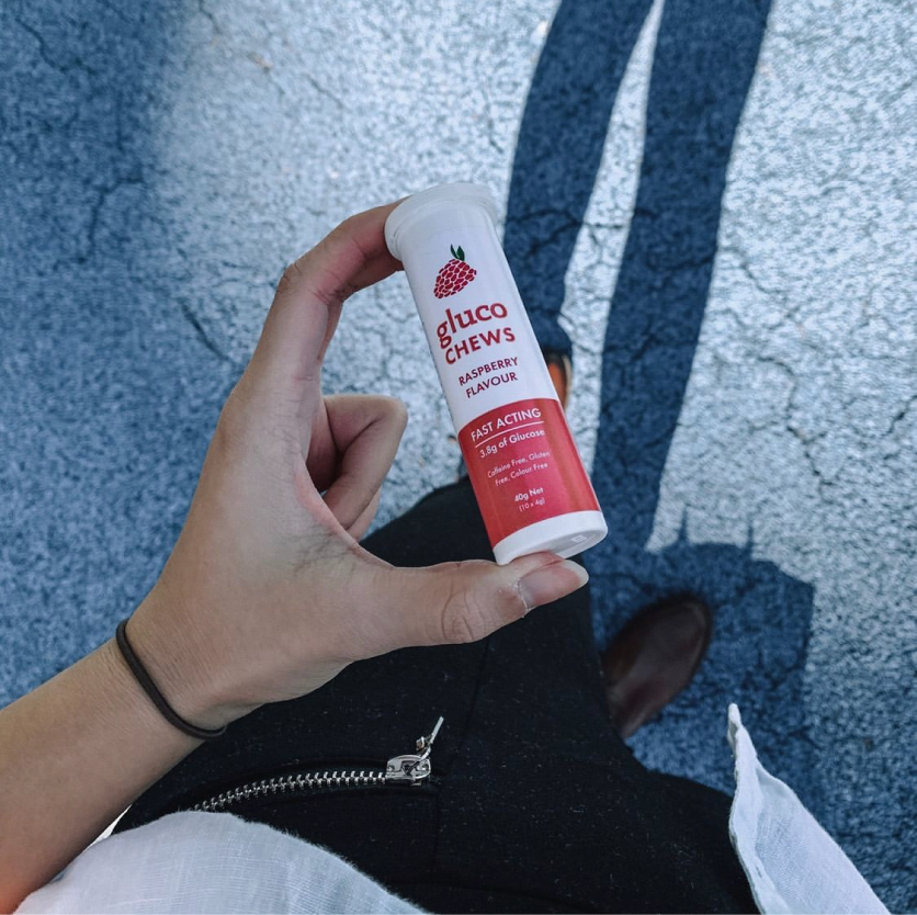 Fast Acting Glucochews | Raspberry | 6 tubes of 10 chews – Glucology Store